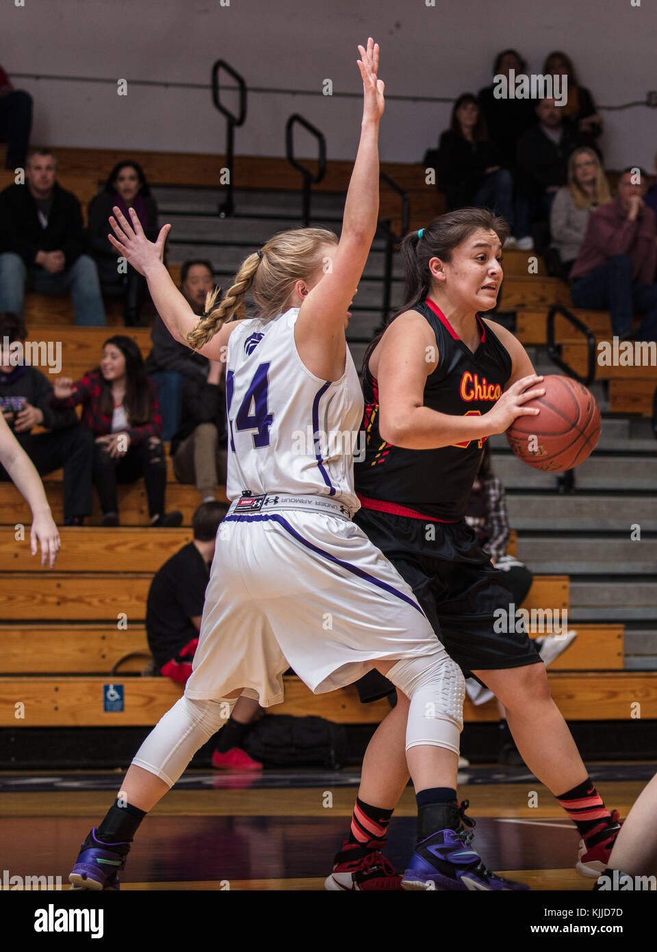 Basketball with Chico vs. Shasta High School in Redding, California ...