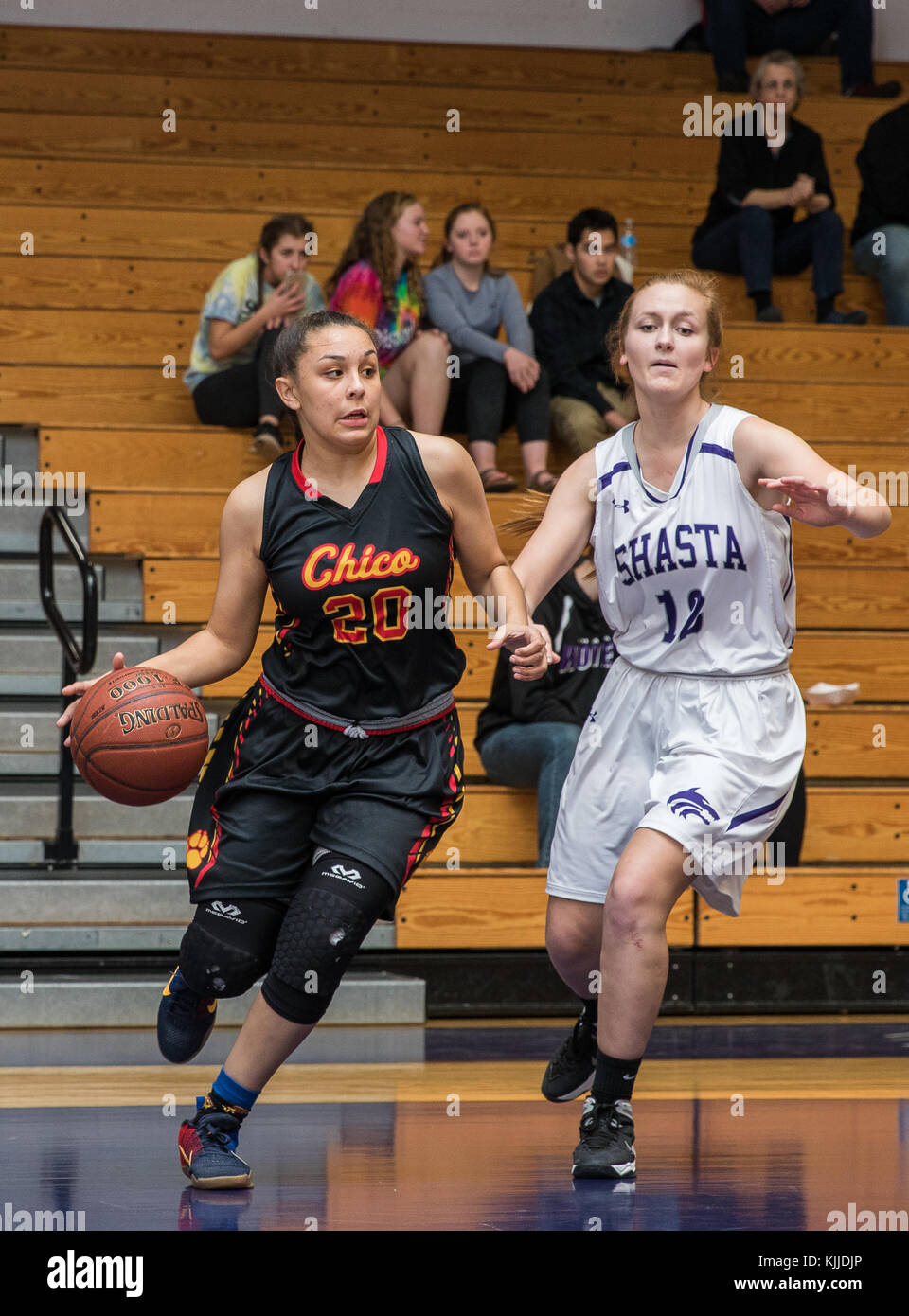 Basketball with Chico vs. Shasta High School in Redding, California ...