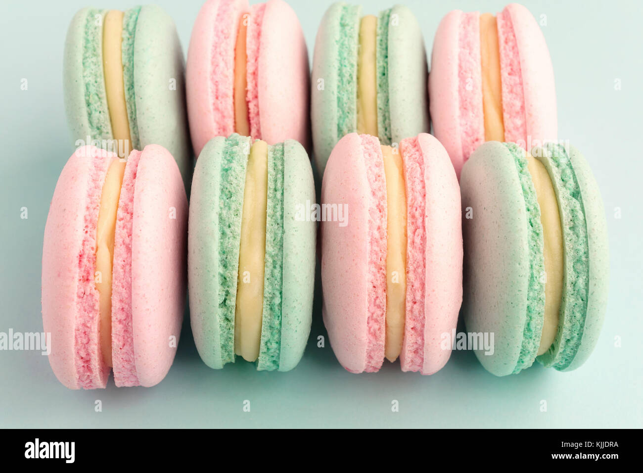 Close-up of sweet macarons Stock Photo - Alamy