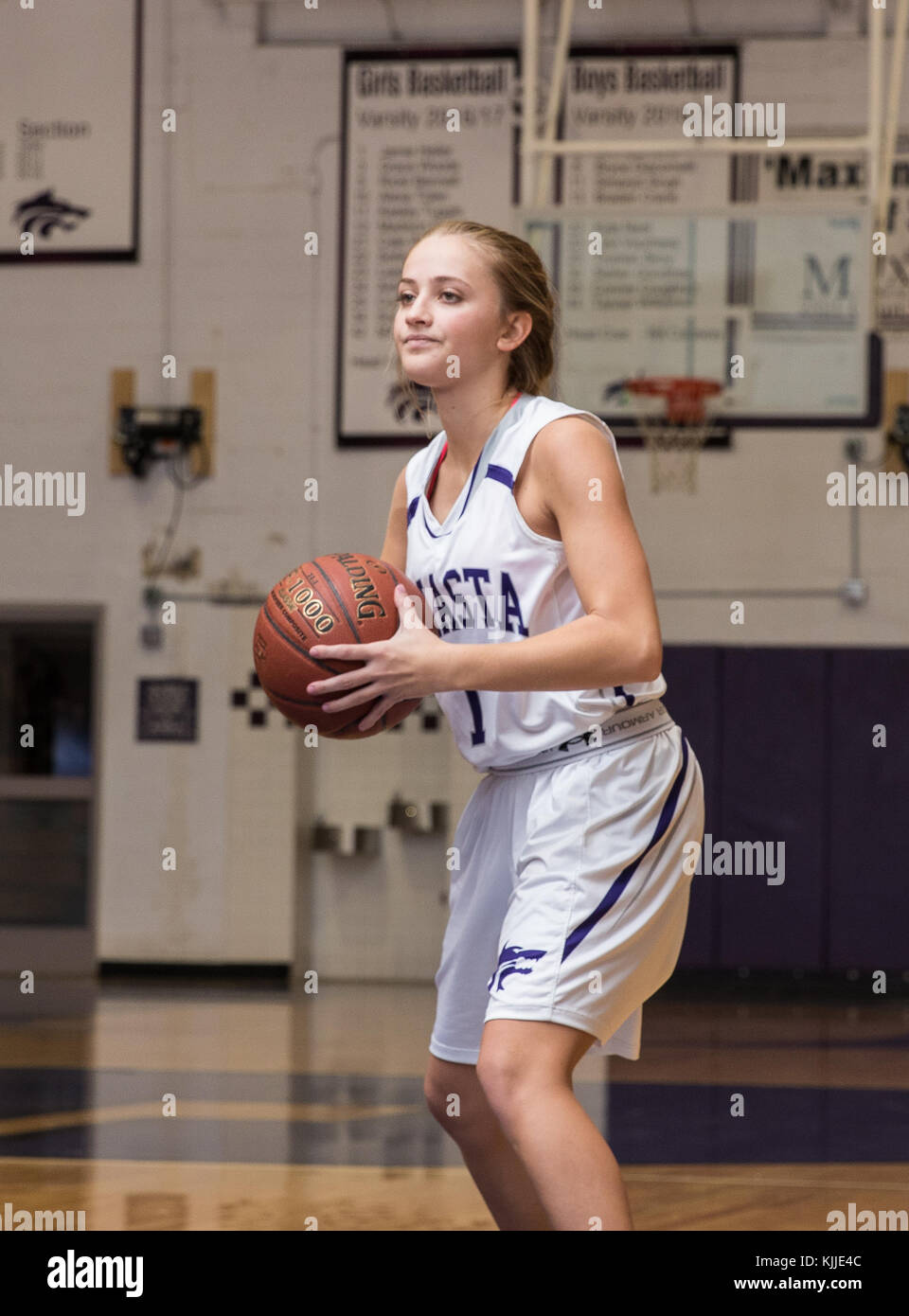 Basketball with Chico vs. Shasta High School in Redding, California ...