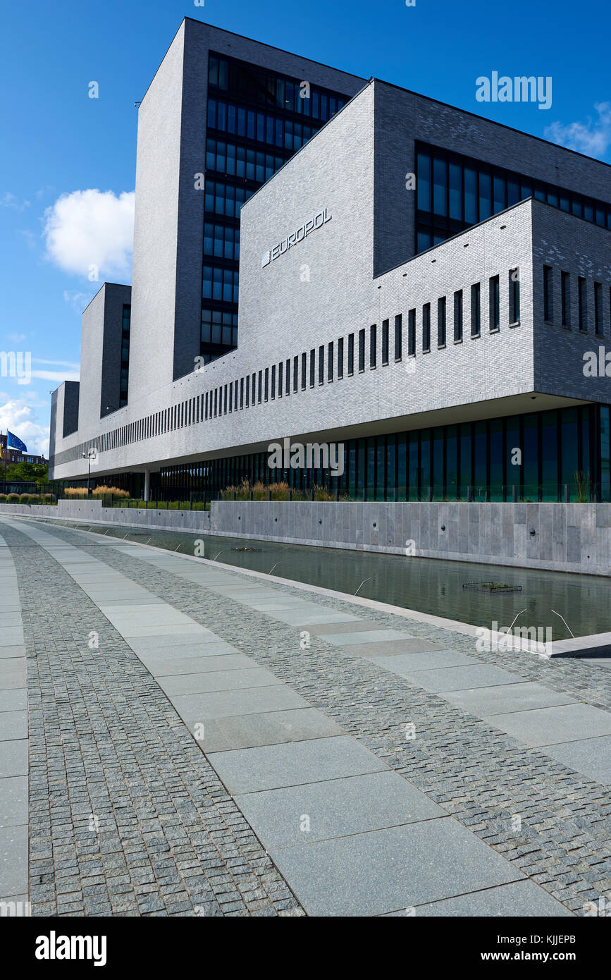 The office of Europol in The Hague, Netherlands. The law enforcement ...
