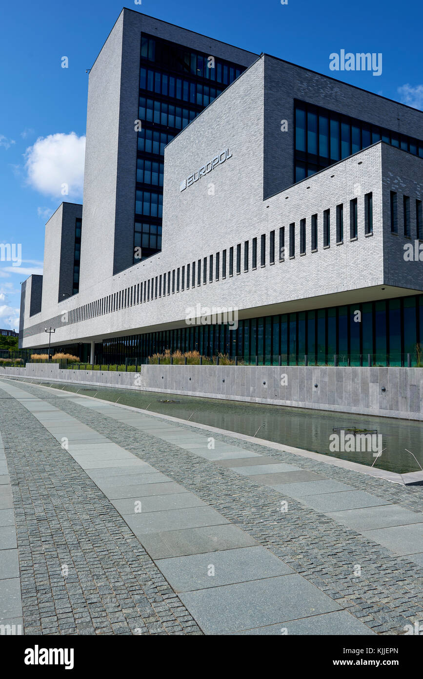 The office of Europol in The Hague, Netherlands. The law enforcement ...