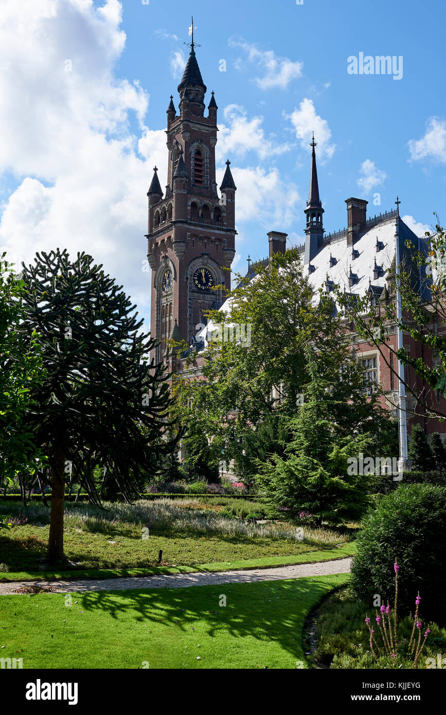 The Peace Palace in The Hague, The international city of peace, The ...