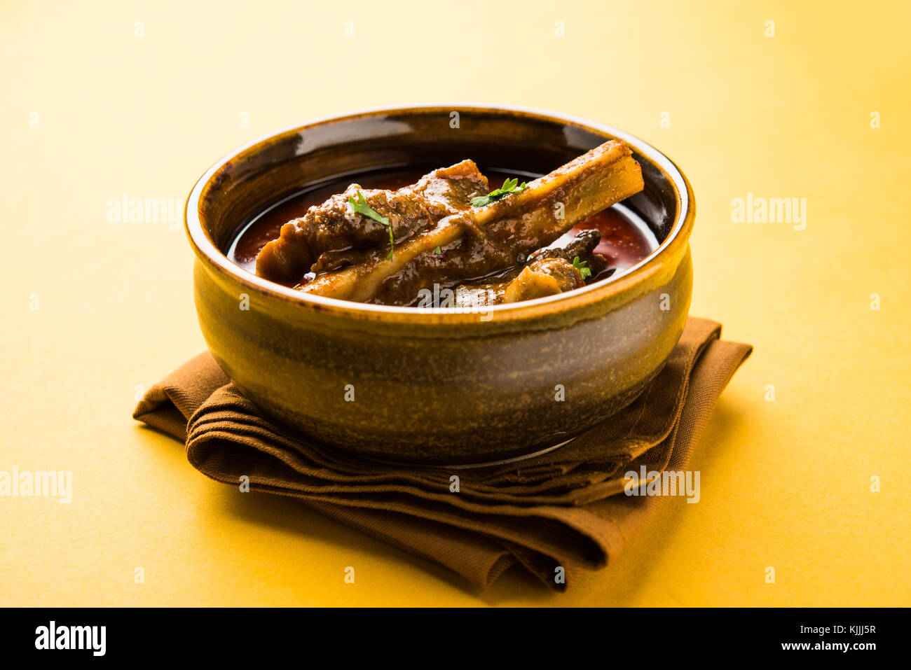 Mutton Masala Or Masala Gosht or indian lamb rogan josh with some ...