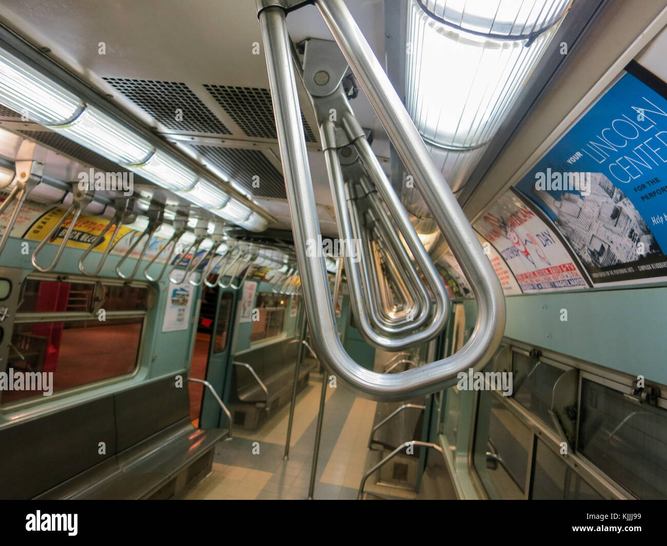 BROOKLYN, NEW YORK - SEPTEMBER 15, 2012: New York Transit Museum with ...