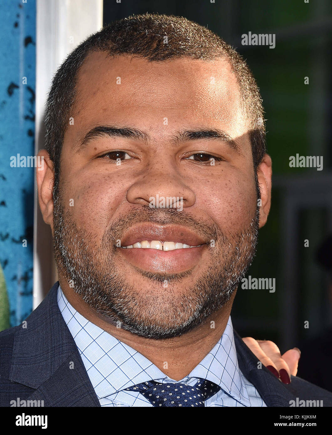 HOLLYWOOD, CA - APRIL 27: Jordan Peele arrives at the premiere of ...