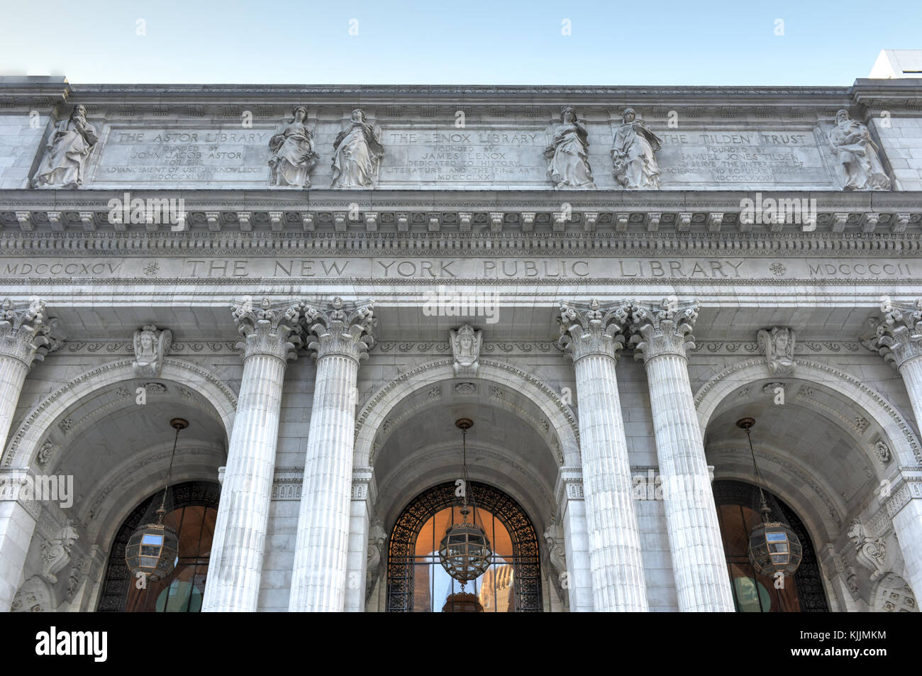 New York Public Library Main Branch in Midtown, Manhattan, New York ...