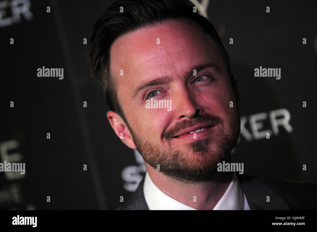 NEW YORK, NY - MARCH 09: Aaron Paul attends the 'Eye In The Sky' New ...
