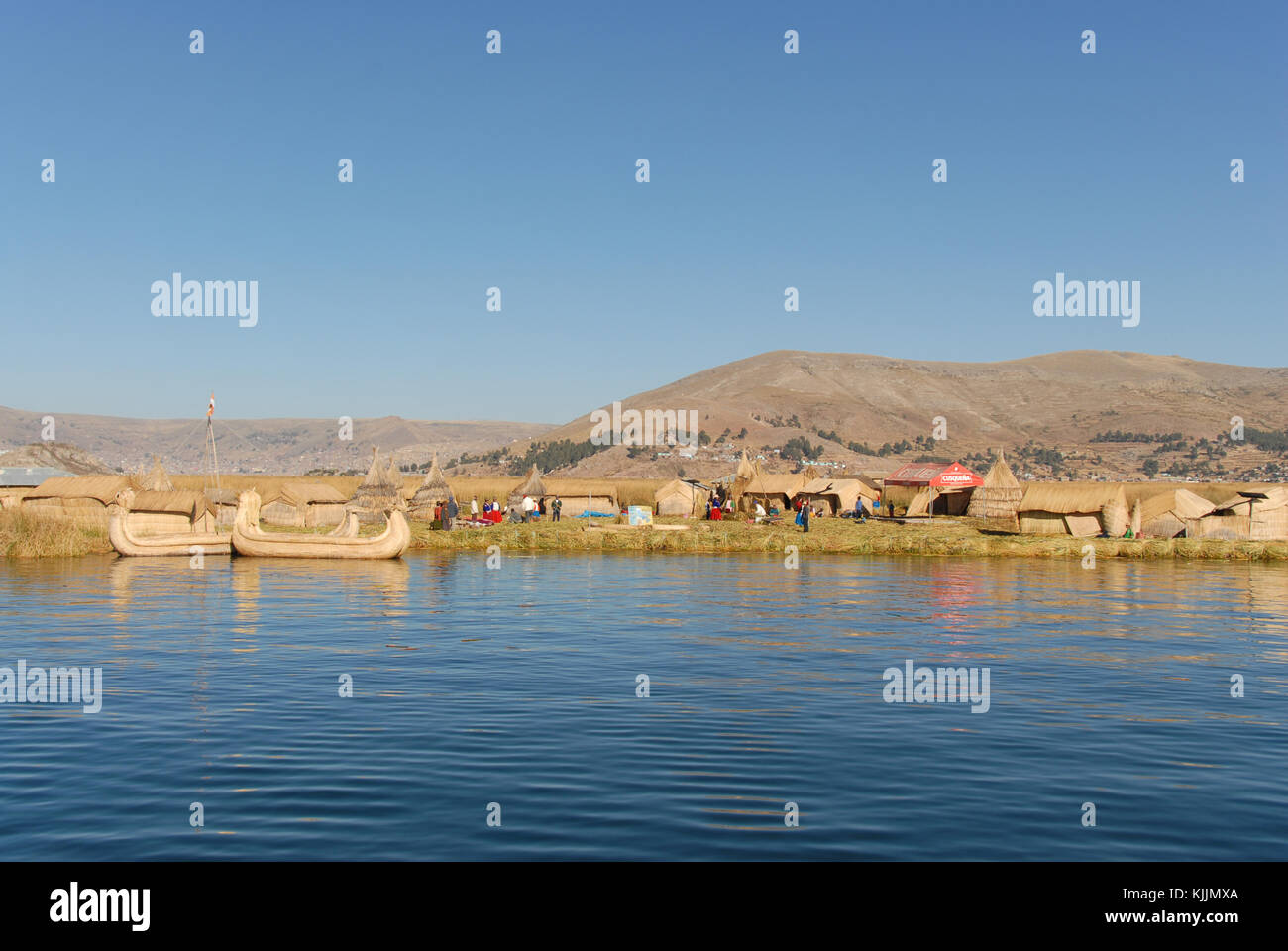 Scenery around Lake Titicaca in Peru, South America Stock Photo - Alamy