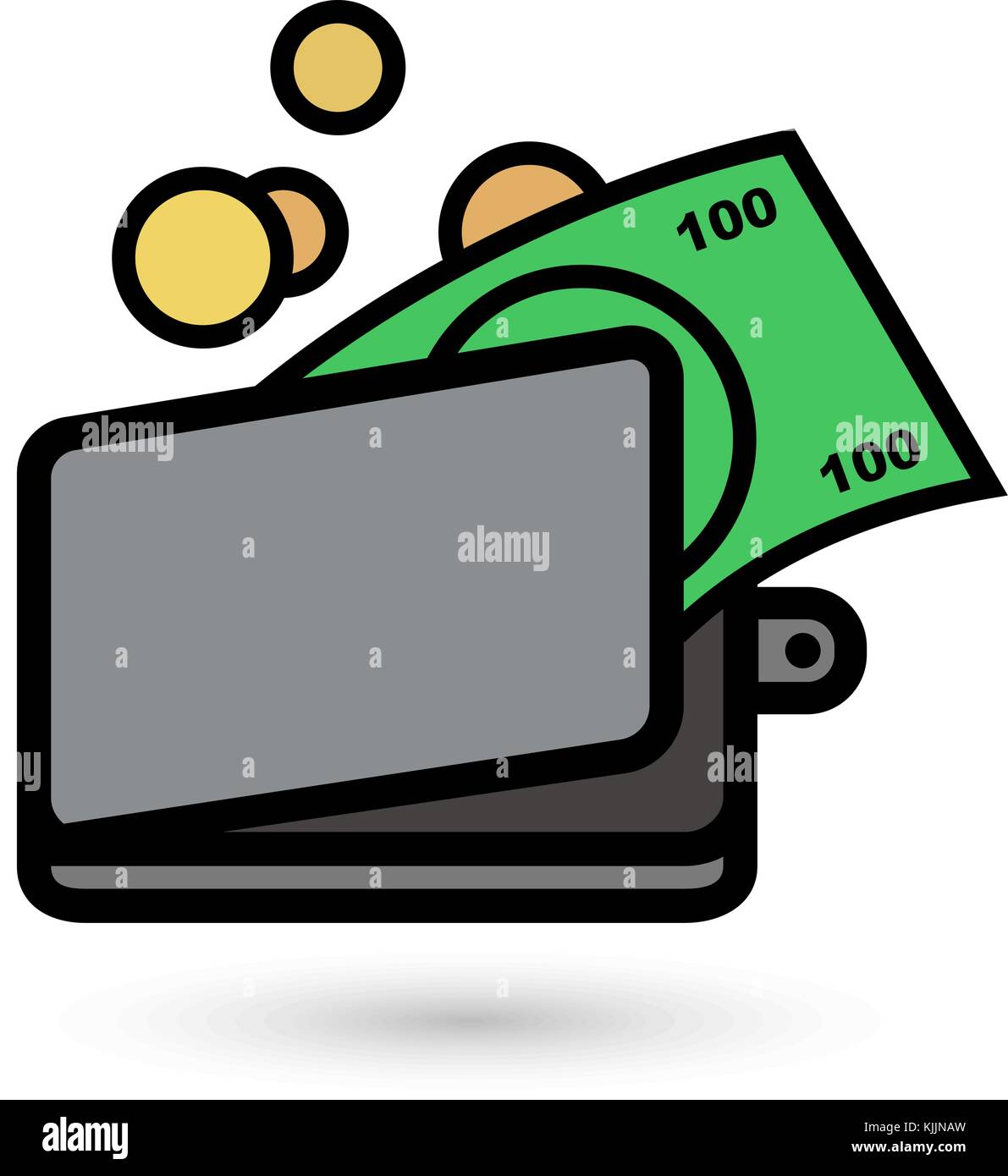 Linear wallet icon Stock Vector Image & Art - Alamy