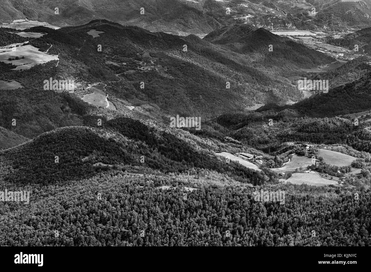 Aerial view of pyrenees hi-res stock photography and images - Alamy