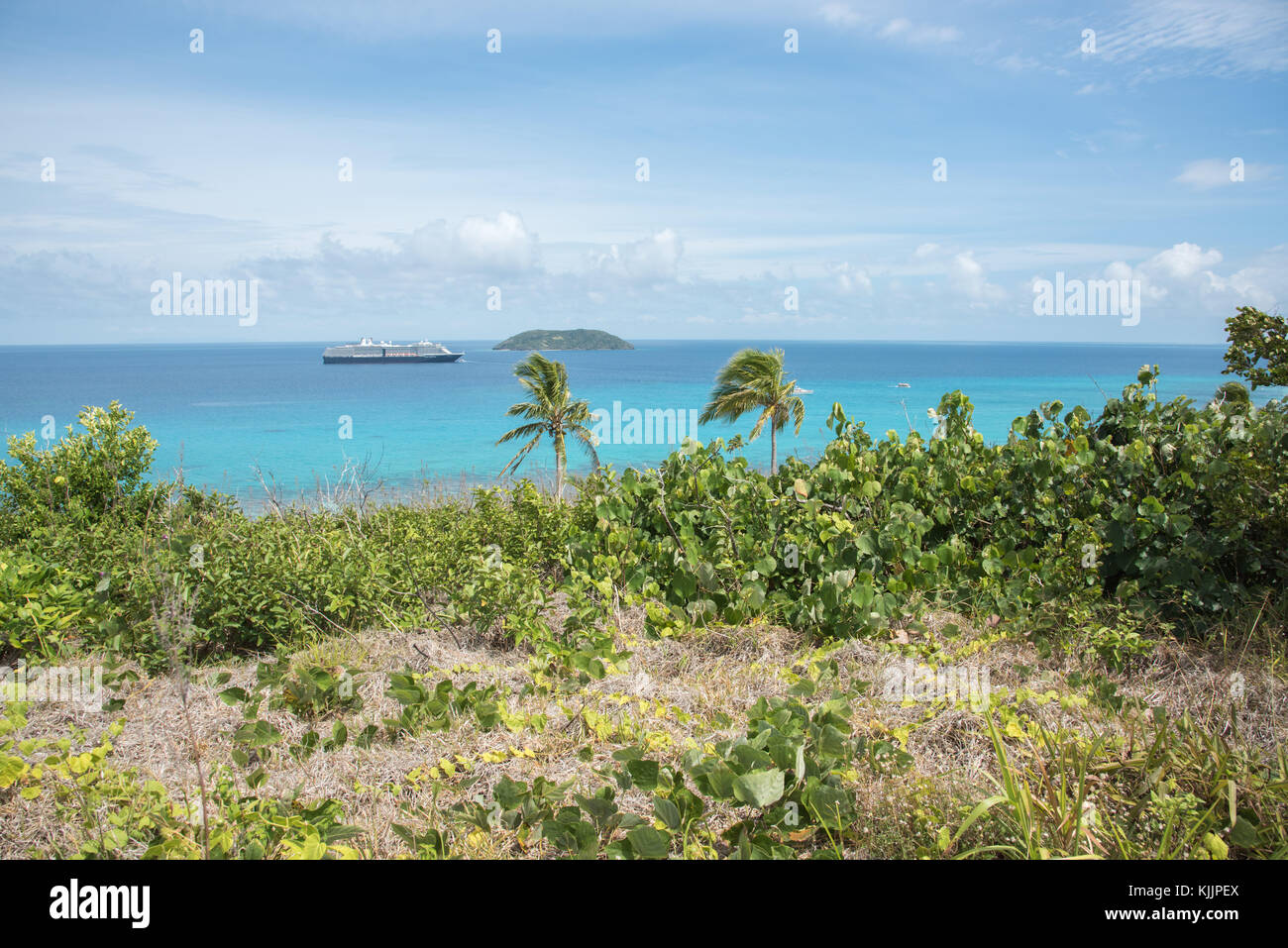 DRAVUNI ISLAND, FIJI, PACIFIC ISLANDS-NOVEMBER 29,2016: Holland America ...