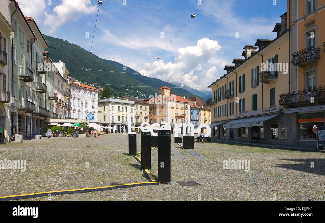 Locarno - Lake Maggiore - Switzerland Stock Photo - Alamy
