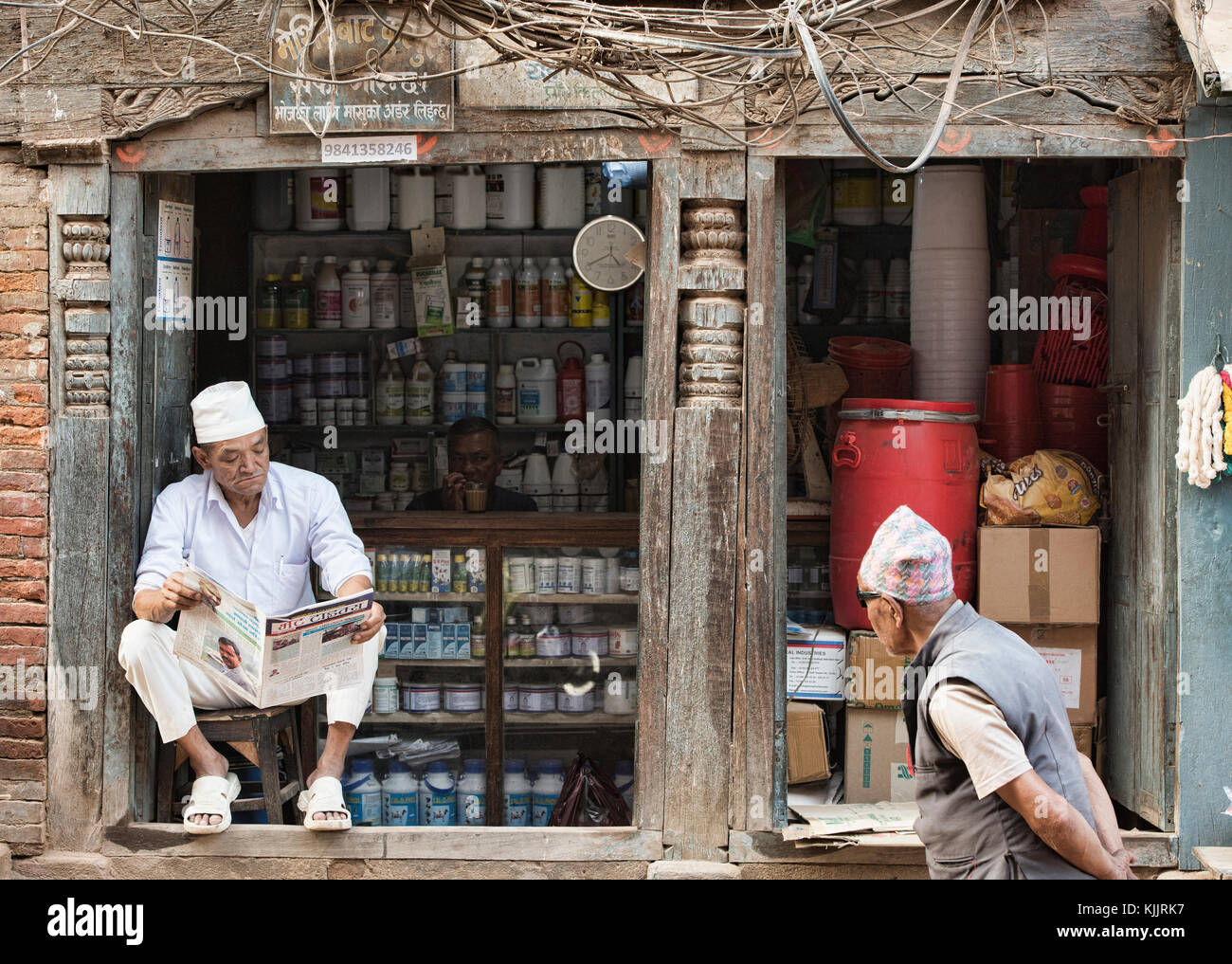 Nepali store hi-res stock photography and images - Alamy