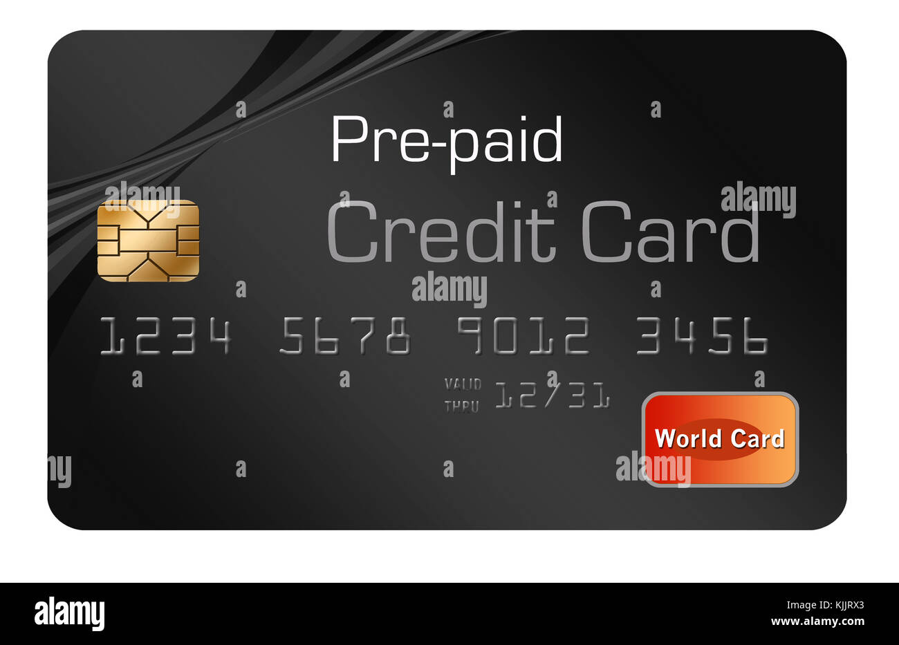 Generic credit card on white background Stock Photo - Alamy