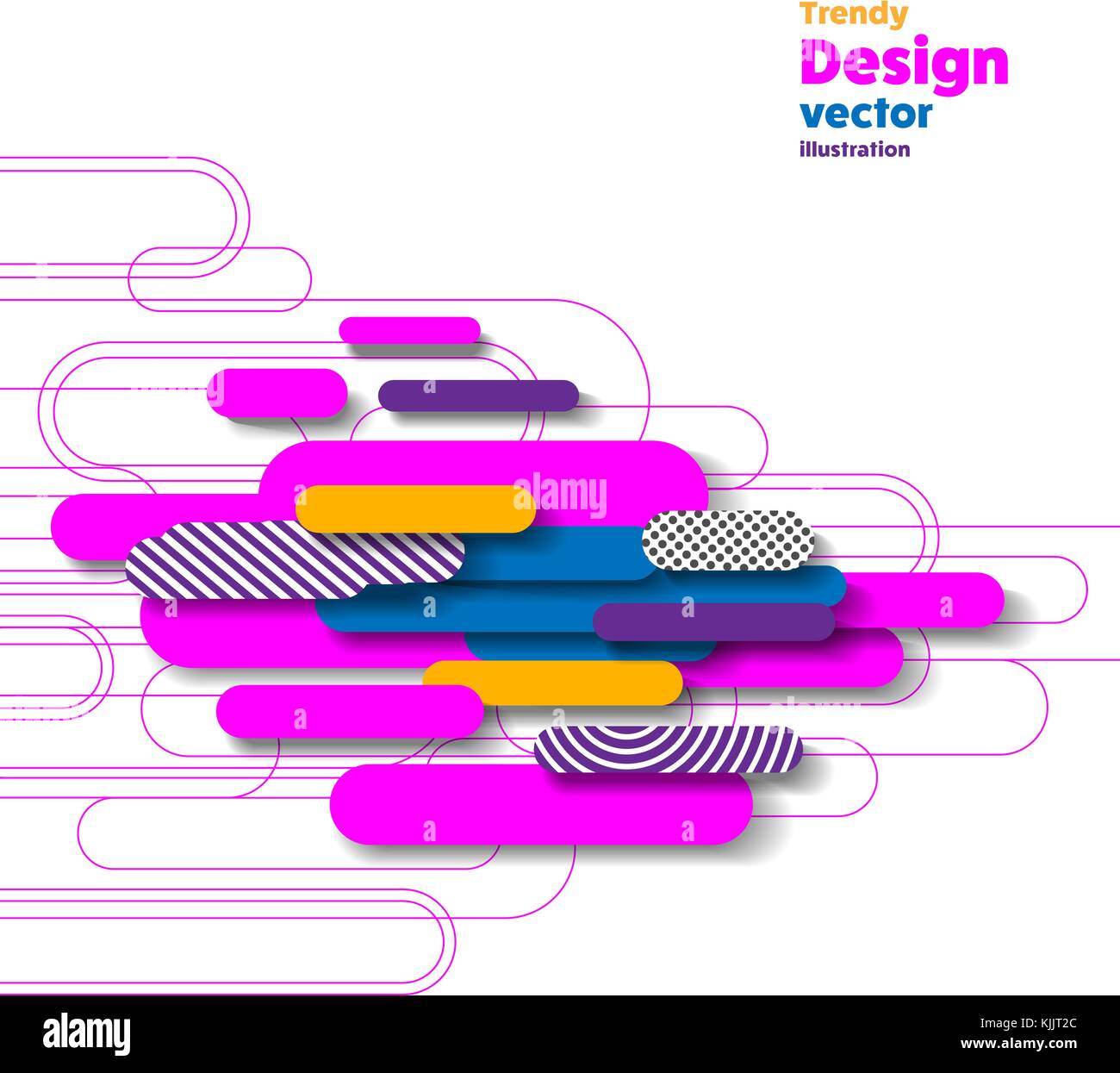 Abstract rounded banner Stock Vector Image & Art - Alamy