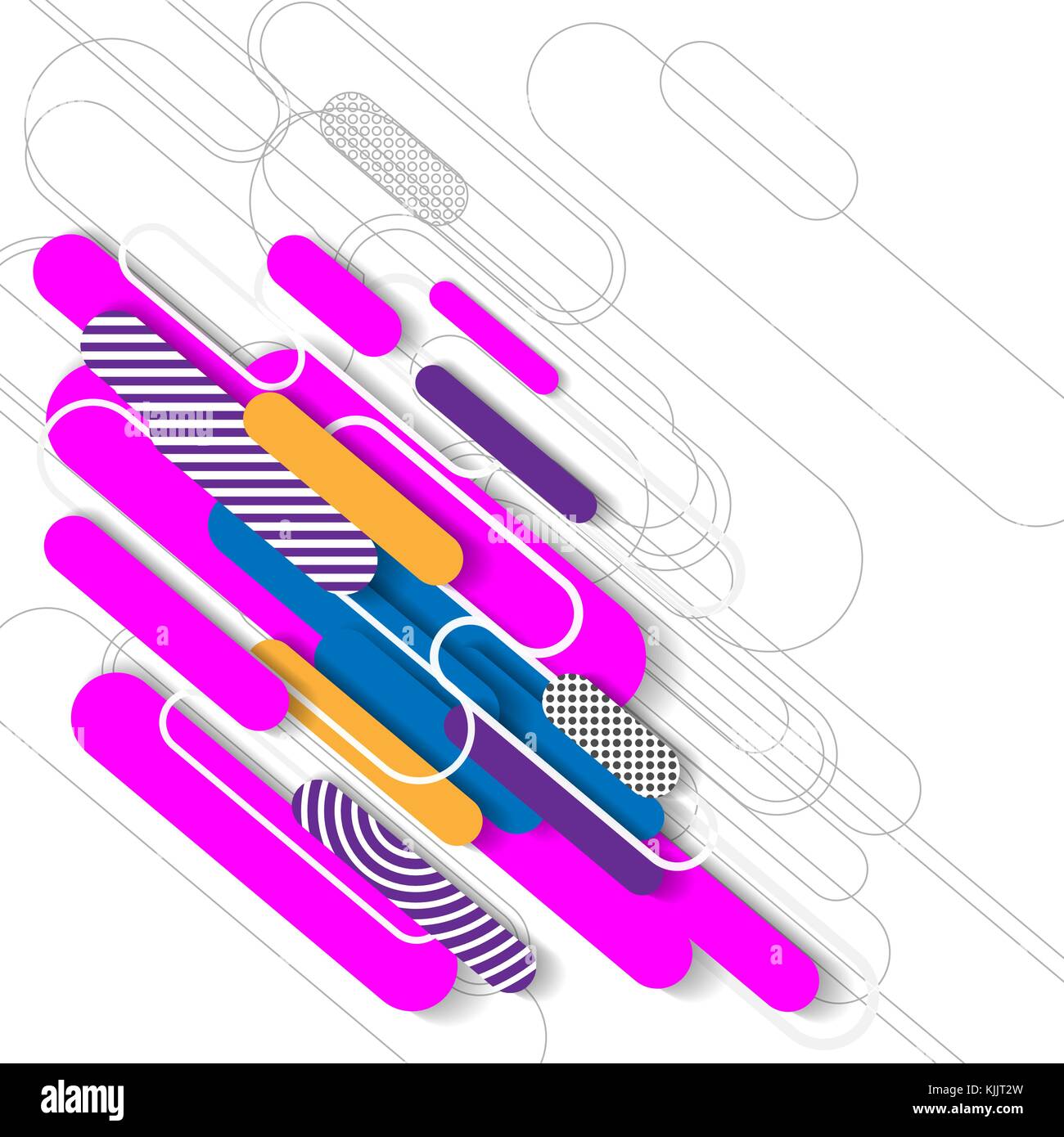 Abstract rounded banner Stock Vector Image & Art - Alamy