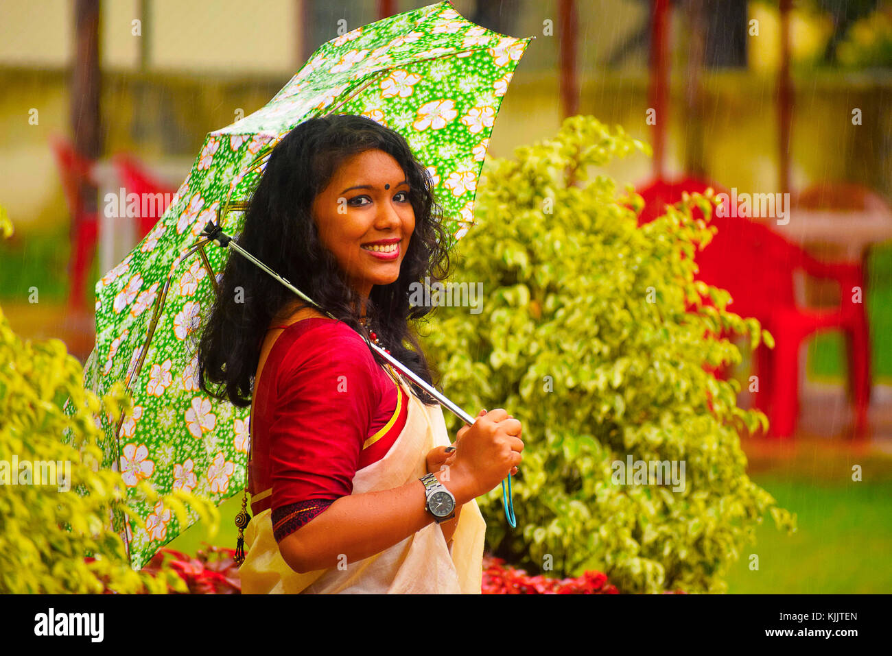 Indian female model hi-res stock photography and images - Alamy