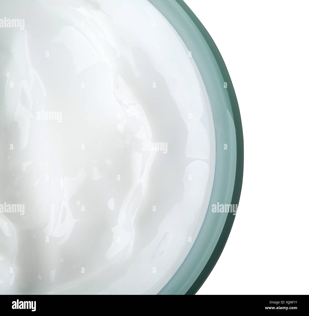 close up of beauty cream on white background with clipping path Stock ...