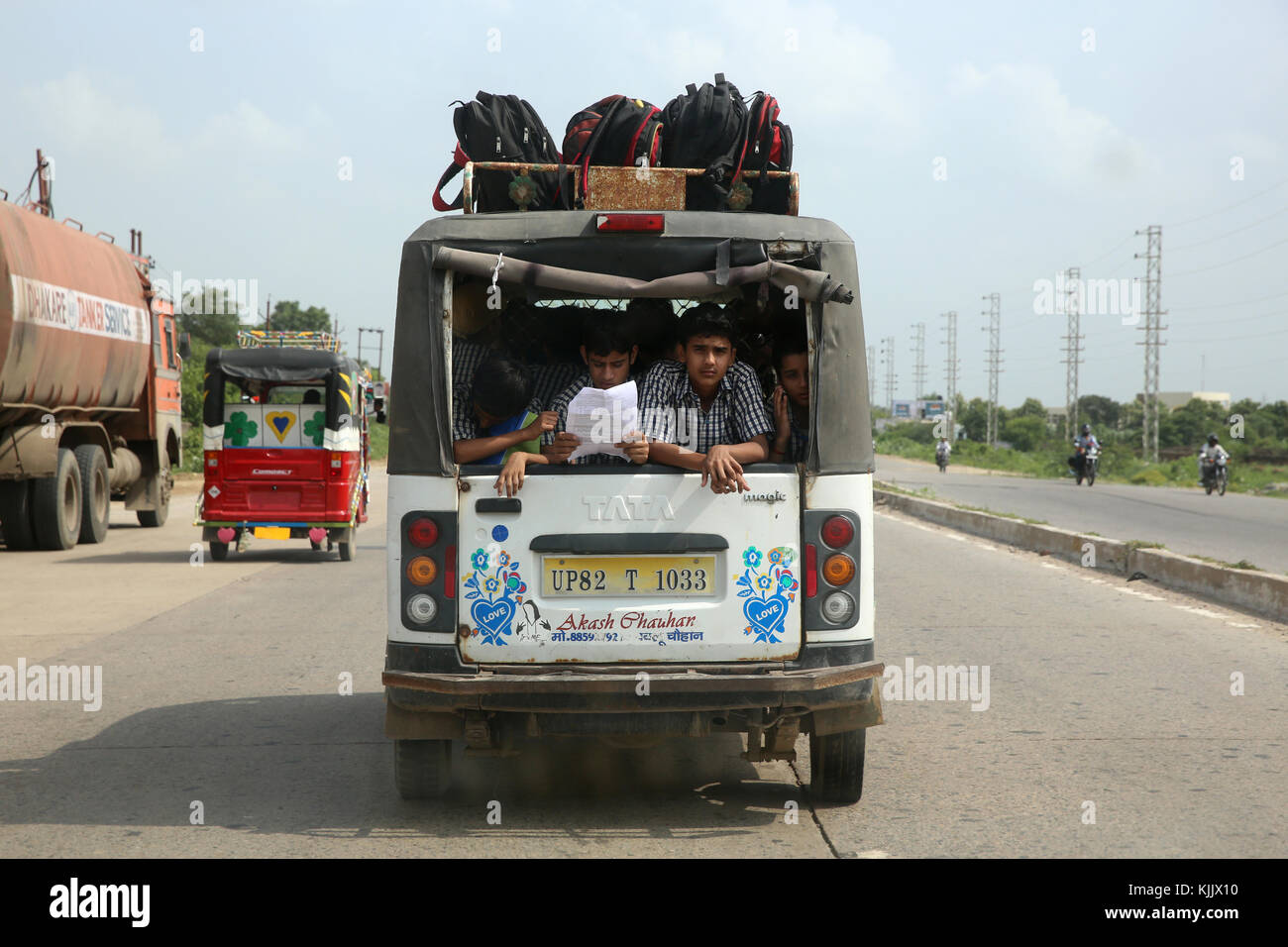Transport in Uttar Pradesh Stock Photo - Alamy