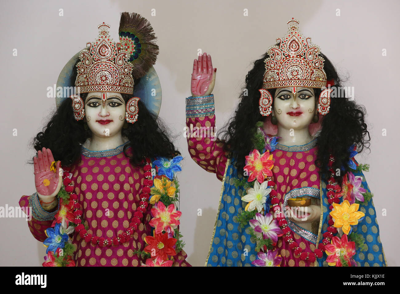 Krishna and lakshmi hi-res stock photography and images - Alamy