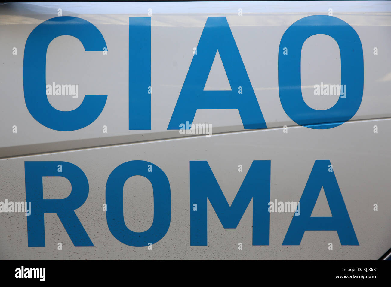 Rome sign hi-res stock photography and images - Alamy