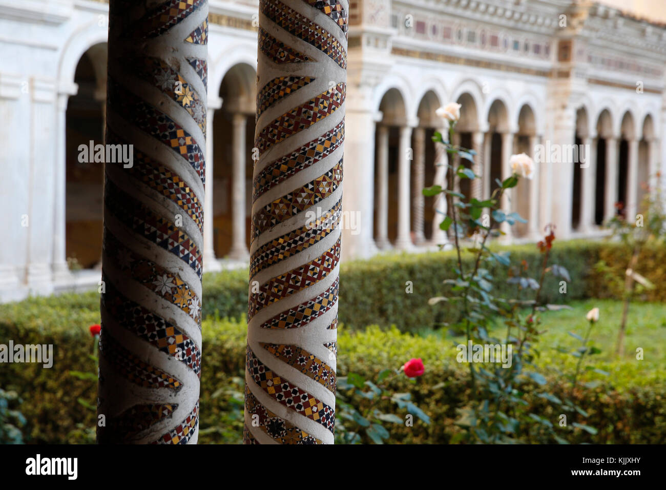 Cloister walls hi-res stock photography and images - Alamy