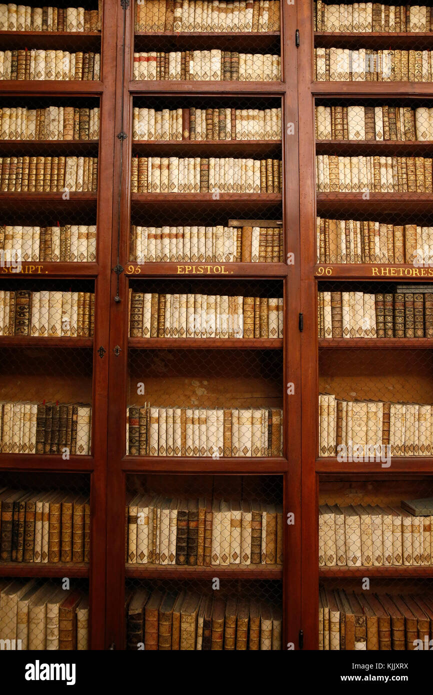 Corsini gallery, Rome. Library. Italy Stock Photo - Alamy