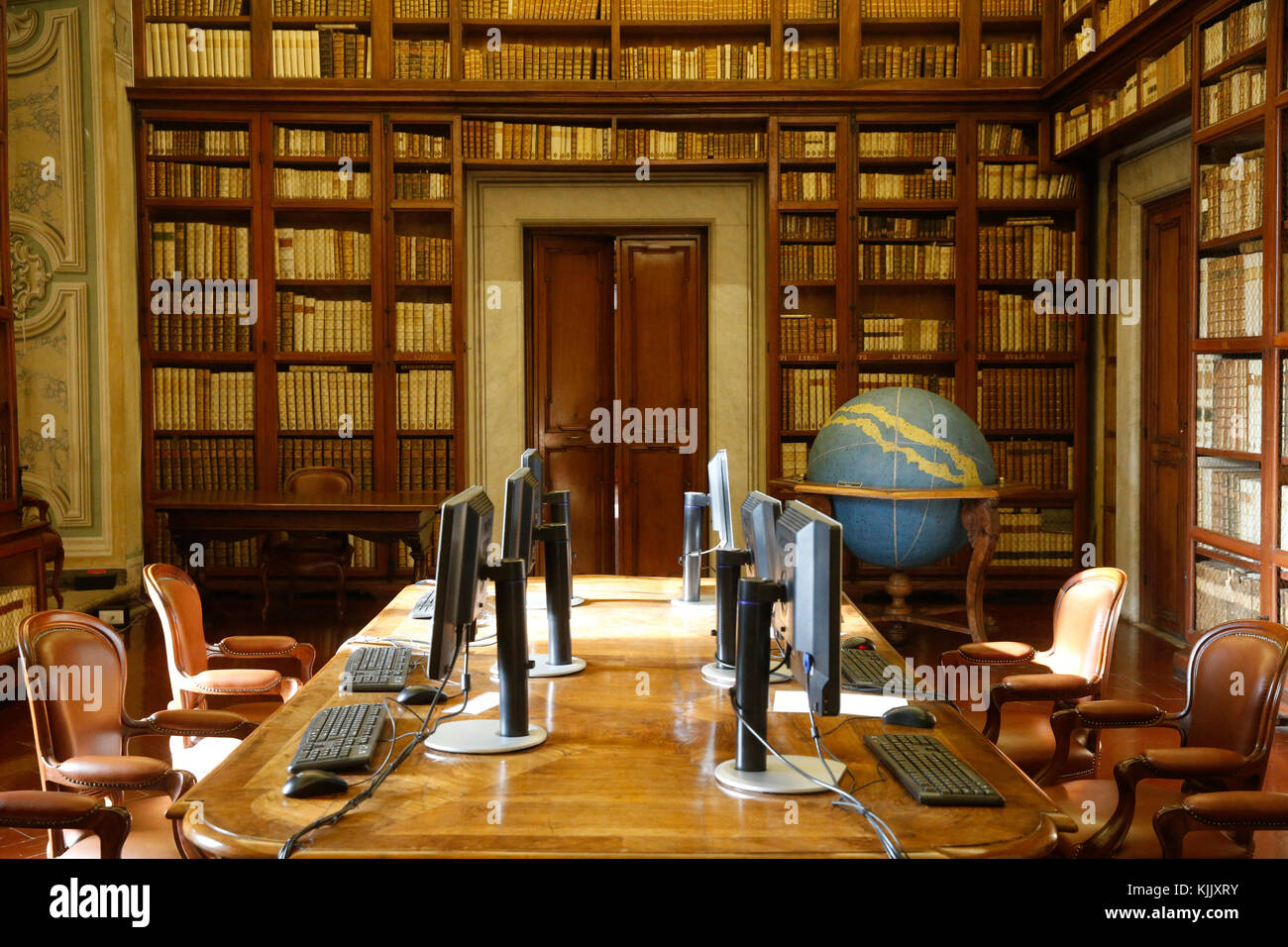 Corsini gallery, Rome. Library. Italy Stock Photo - Alamy