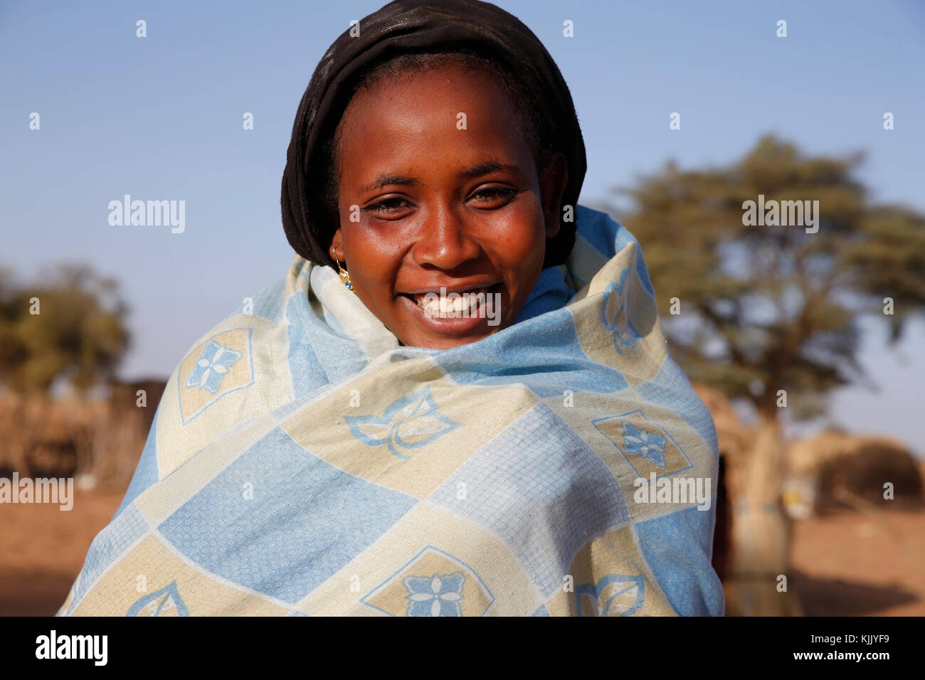 Peul woman in Northern Senegal. Senegal Stock Photo - Alamy