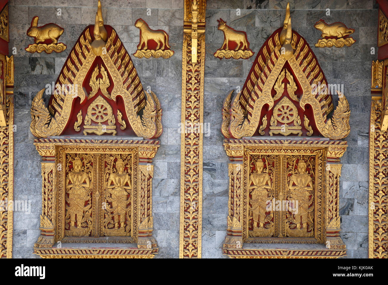 Temple windows hi-res stock photography and images - Alamy