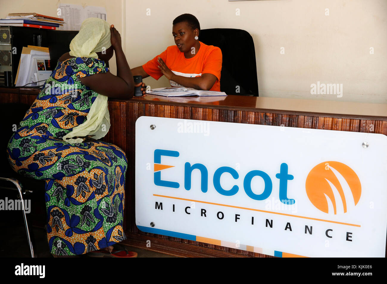 ENCOT microfinance office in Masindi. Uganda Stock Photo - Alamy