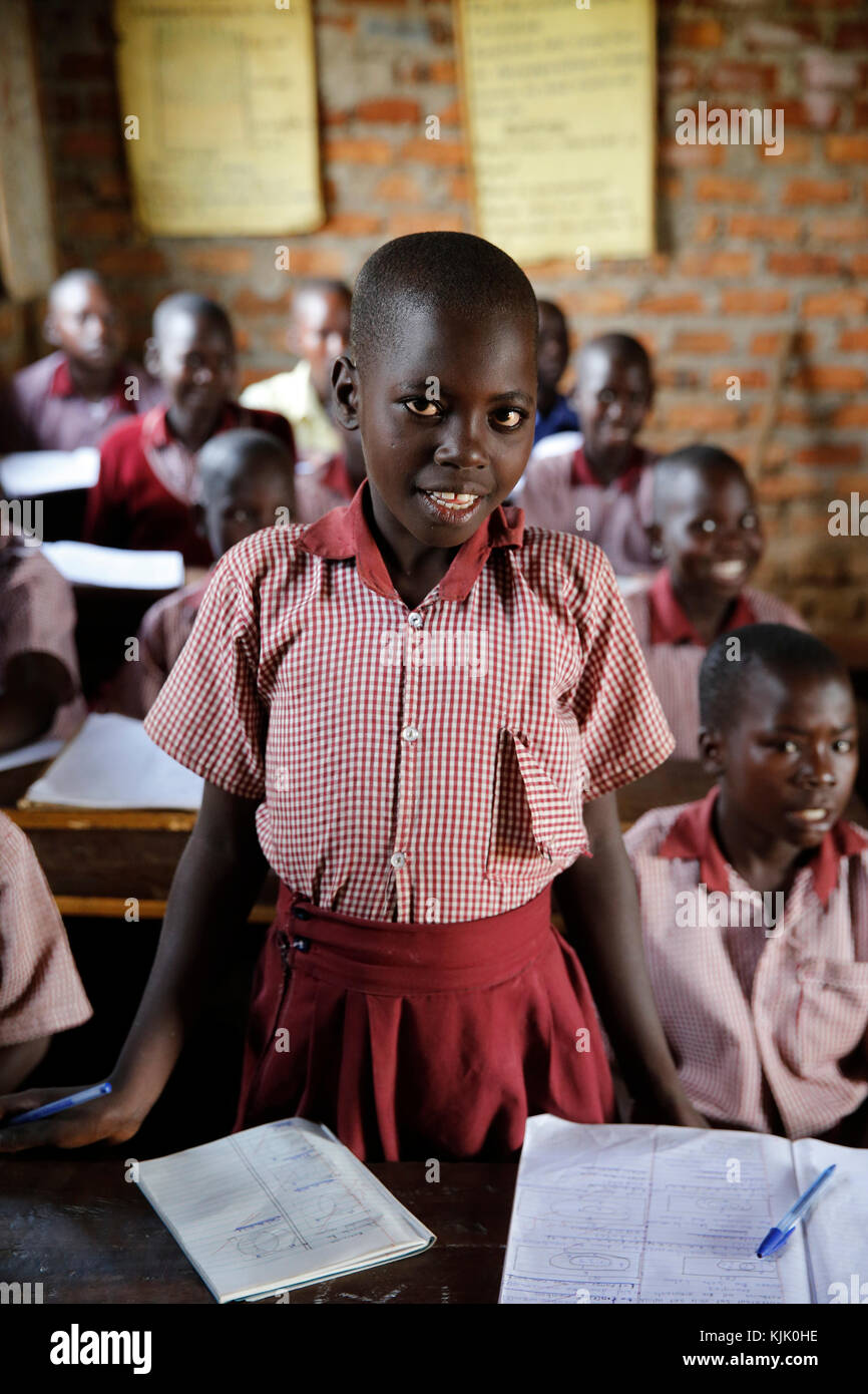 Ugandan school. Uganda Stock Photo - Alamy