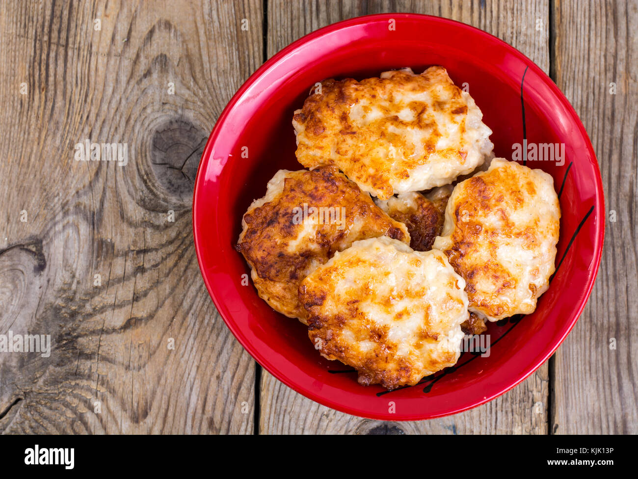 Homemade cutlets in bowl. Studio Photo Stock Photo - Alamy