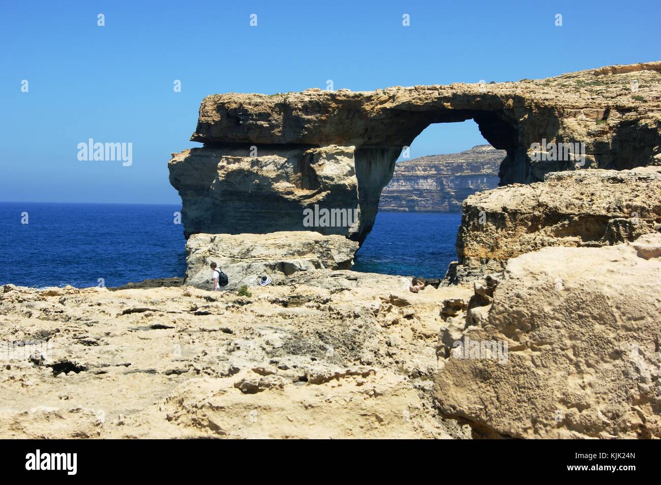 Natural Arch, Dwejra, Gozo, Malta Stock Photo - Alamy