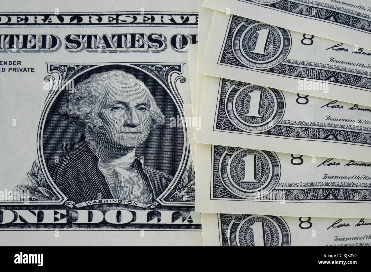 George washington notes hi-res stock photography and images - Alamy