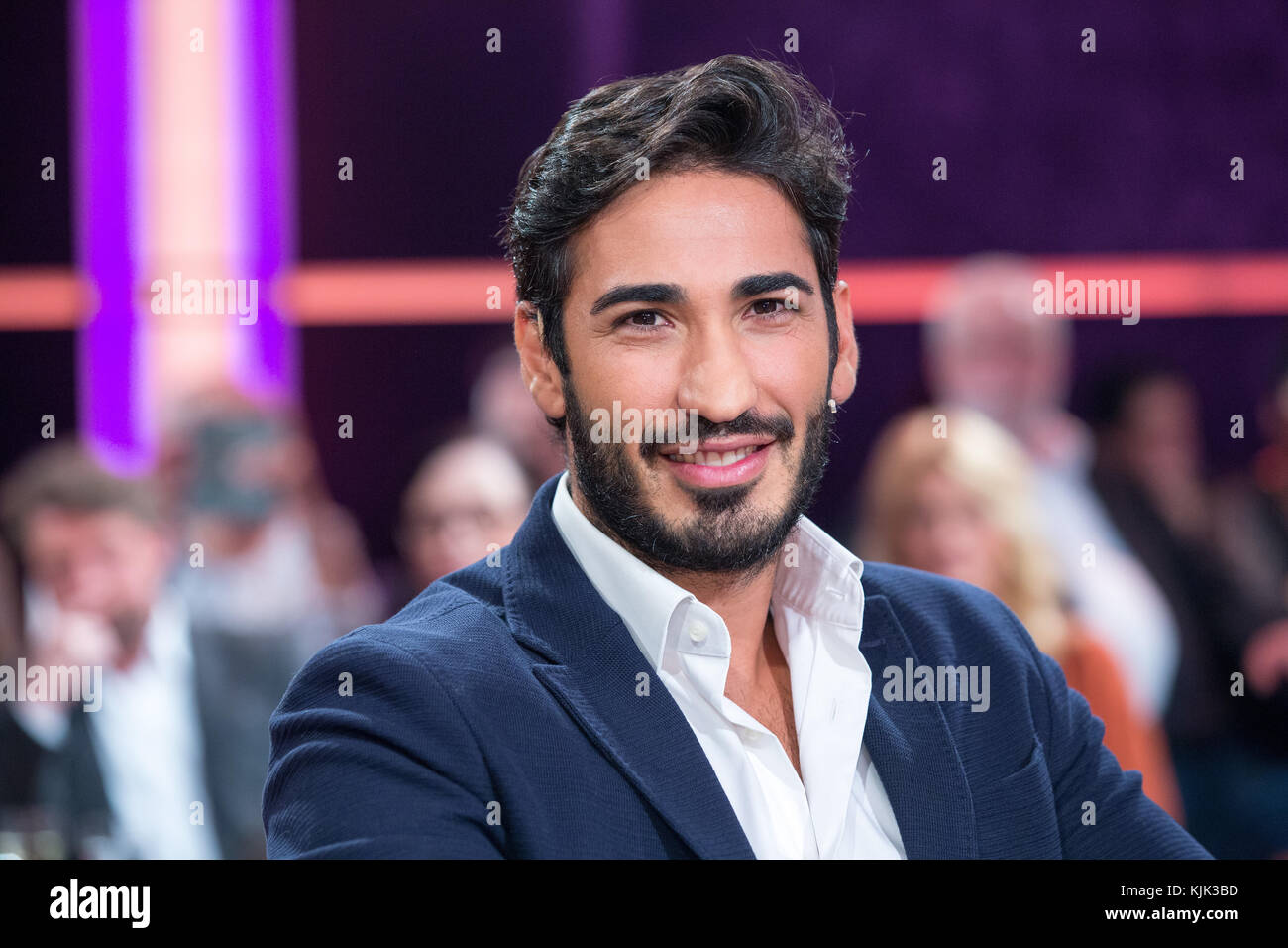 Umut Kekilli, pictured at the MDR talk show "Riverboat" on 22.09.2017 ...