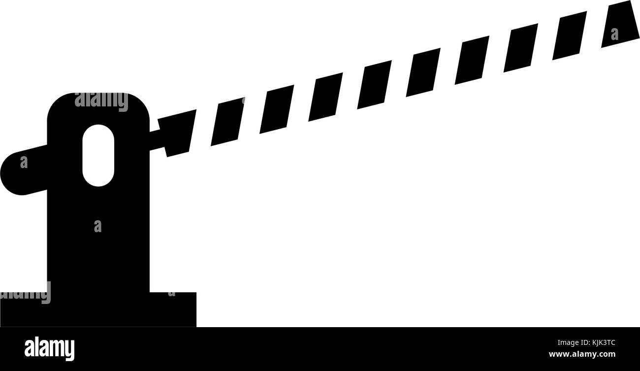 Roadblock icon hi-res stock photography and images - Alamy