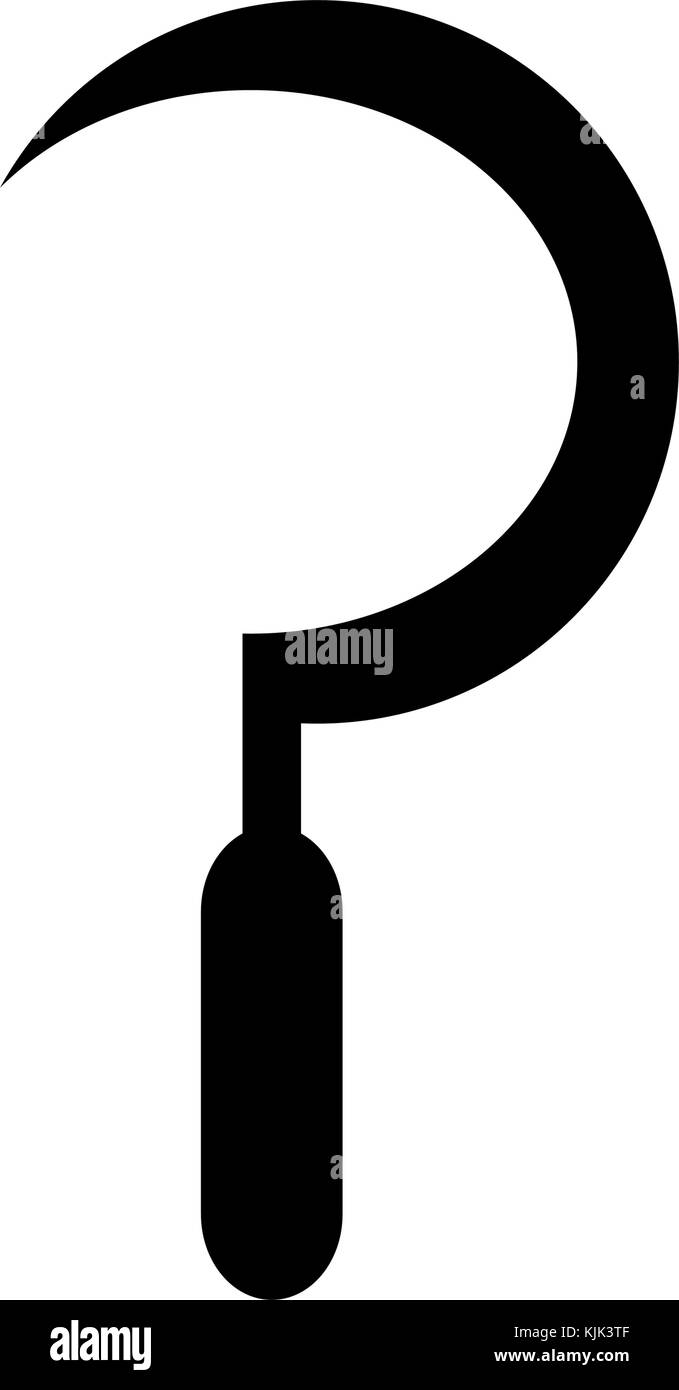 Sickle shape Stock Vector Images - Alamy