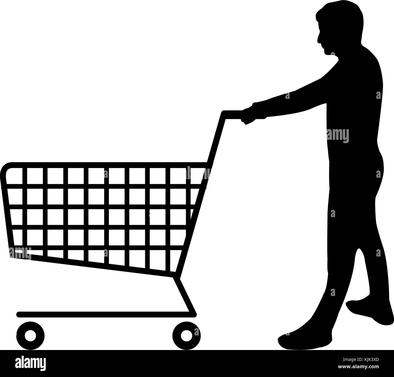 Girl shopping discount Black and White Stock Photos & Images - Alamy