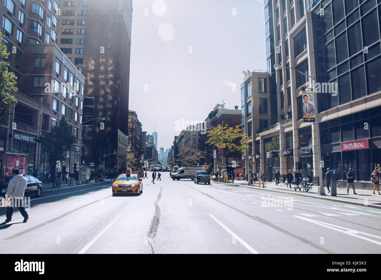 New York, streets of Manhattan Stock Photo - Alamy