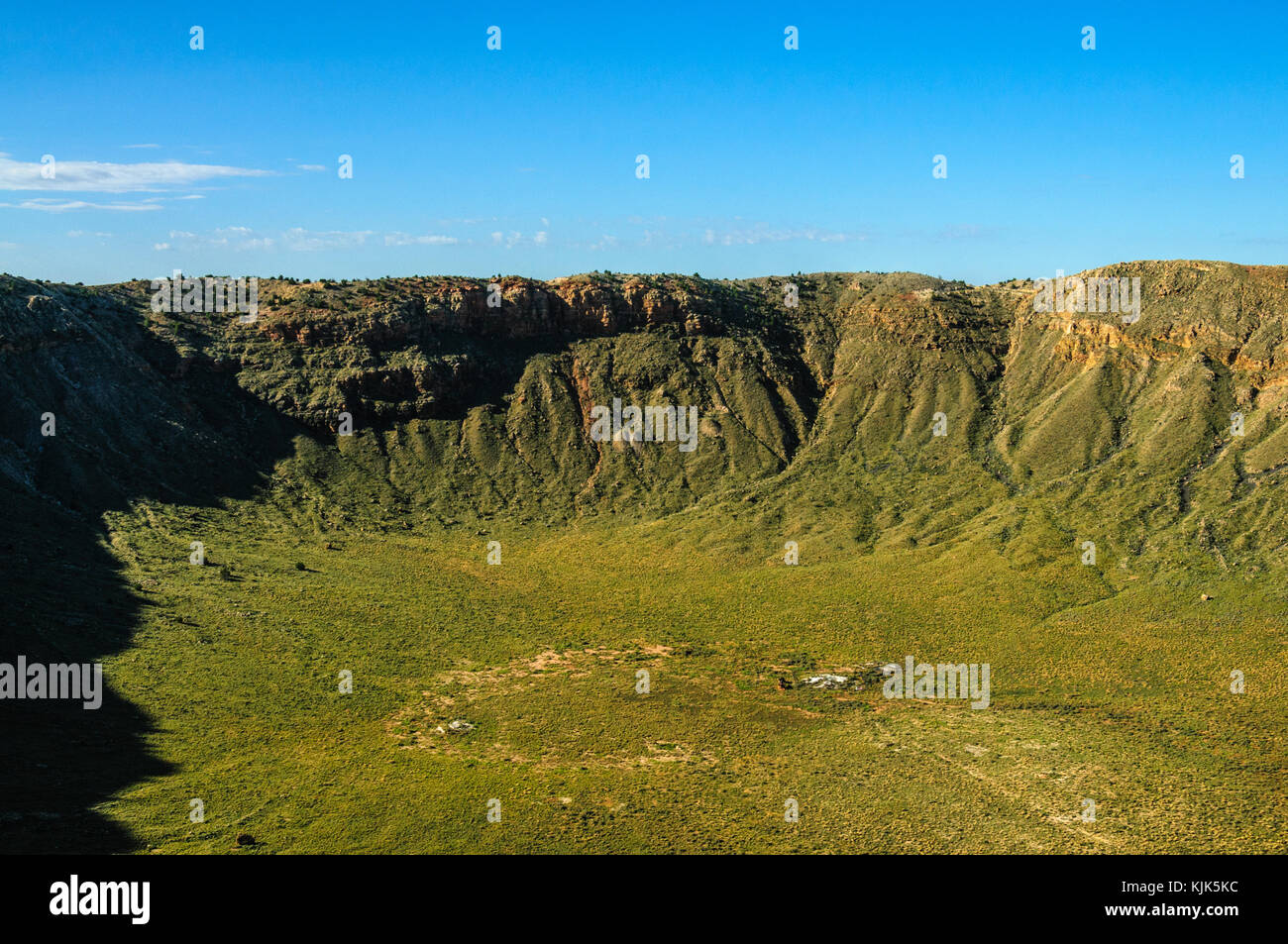 The Southern Rim of Meteor Crater Stock Photo - Alamy