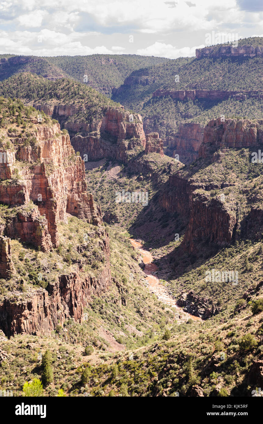 Becker Butte and the Salt River Stock Photo - Alamy