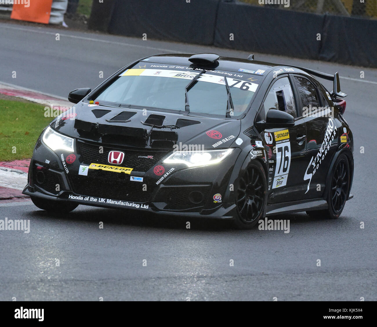 Alyn James, Martin Byford, Honda Civic Type R, Britcar Endurance ...