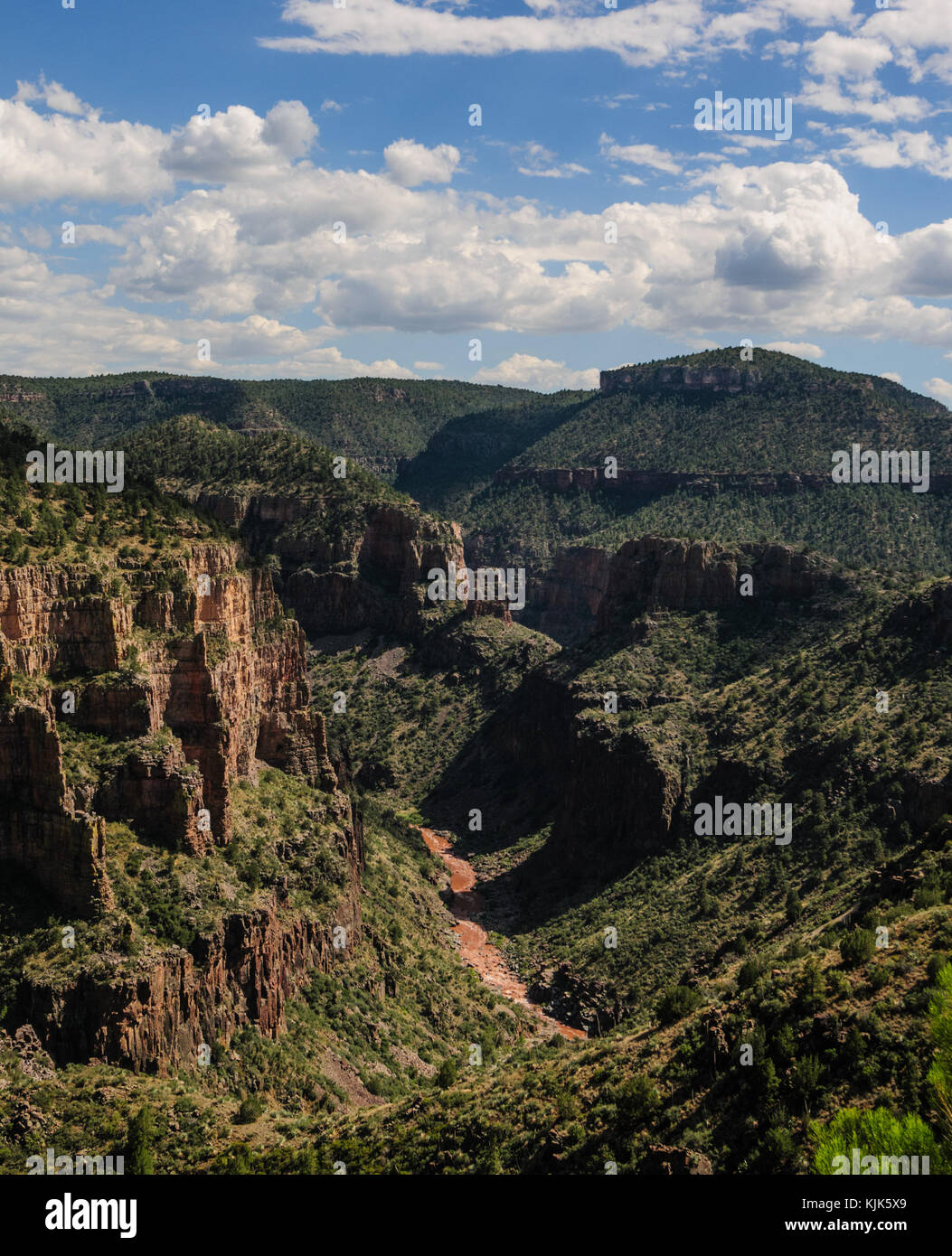 Becker Butte and the Salt River Stock Photo - Alamy