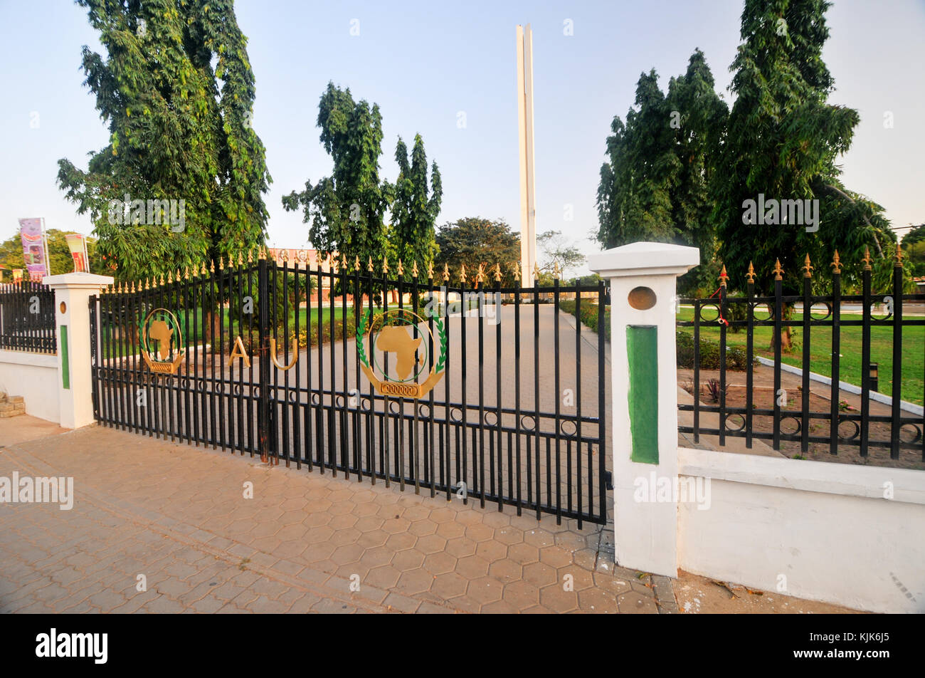 African Unity Monument in Accra, Ghana. It was built as a symbol of the ...