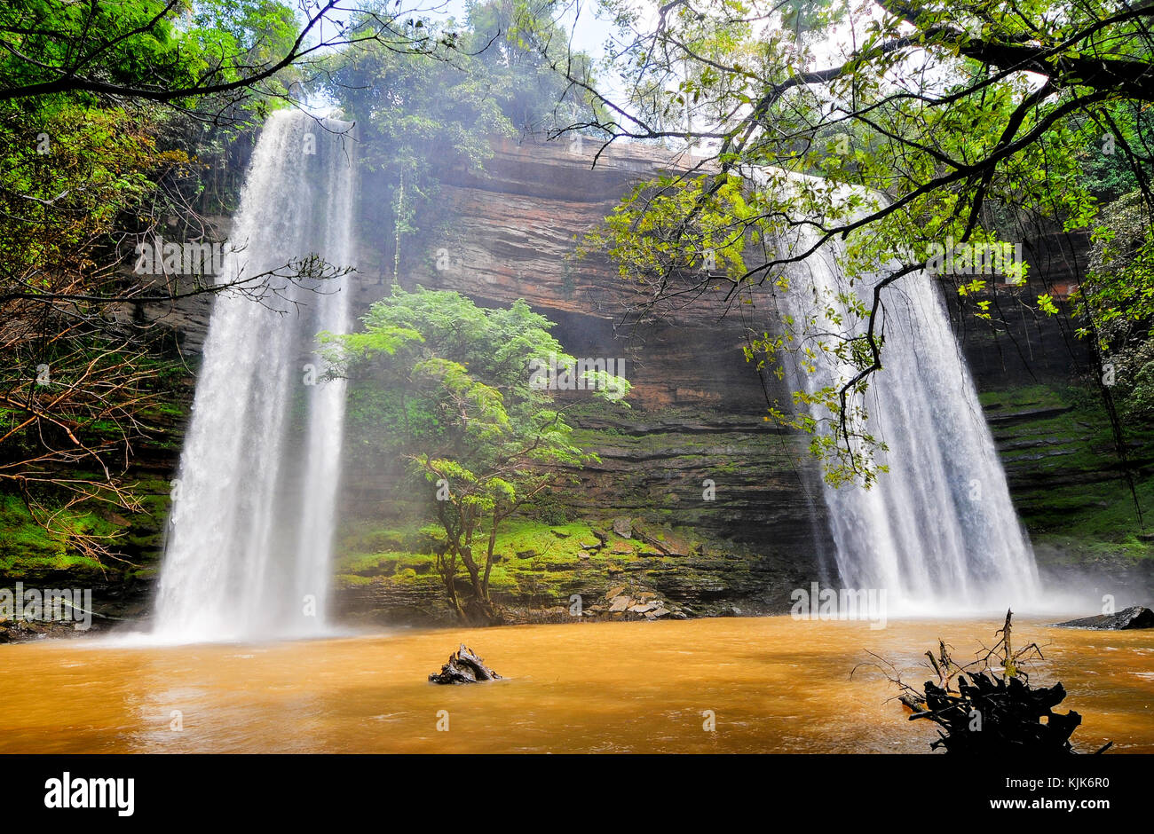 Boti Falls is a 30m high waterfall within the Boti Forest Reserve about ...