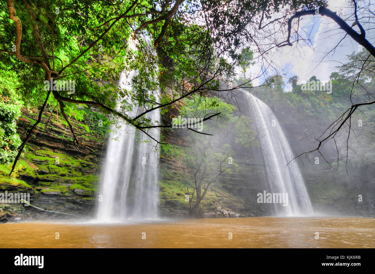 Boti Falls is a 30m high waterfall within the Boti Forest Reserve about ...