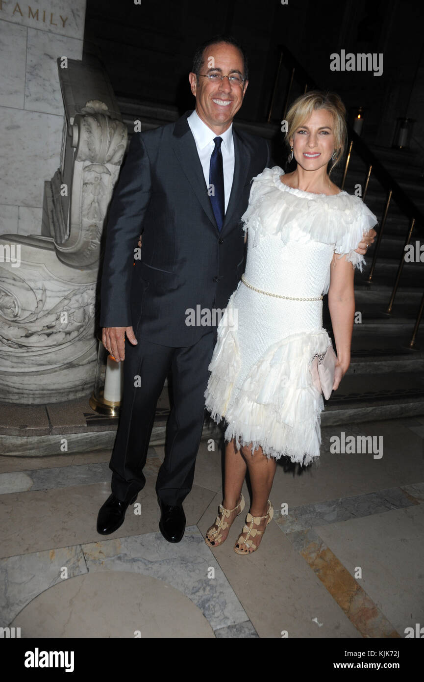 NEW YORK, NY - JUNE 02: Jerry Seinfeld, Jessica Seinfeld attends as ...