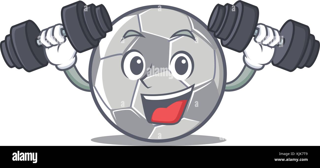 Fitness football character cartoon style Stock Vector Image & Art - Alamy